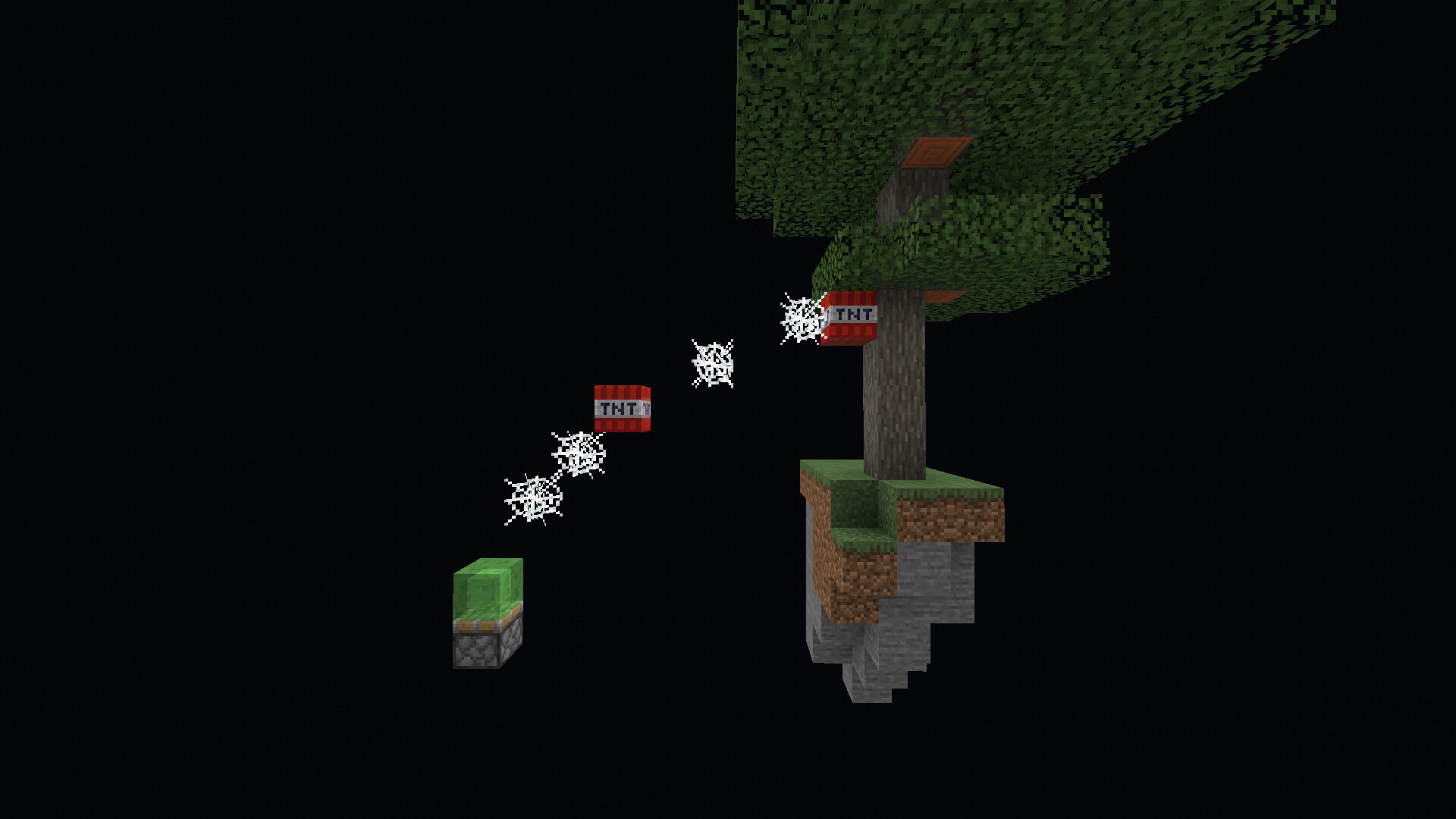 Broccoli Cannon (A TnT Tree farm) Minecraft Map