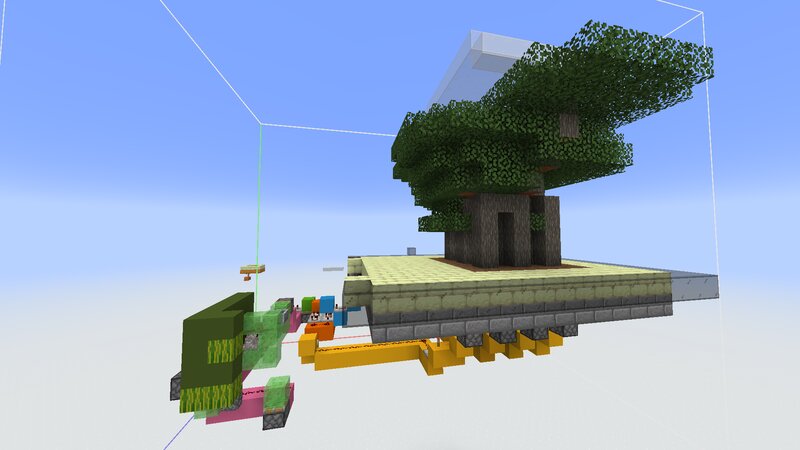 Broccoli Cannon (A TnT Tree farm) Minecraft Map