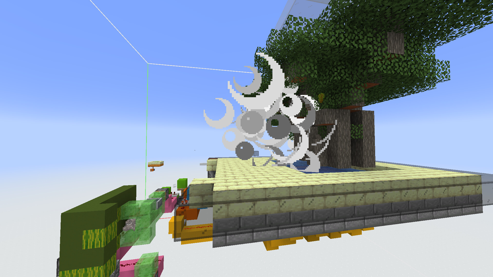 Broccoli Cannon (A TnT Tree farm) Minecraft Map