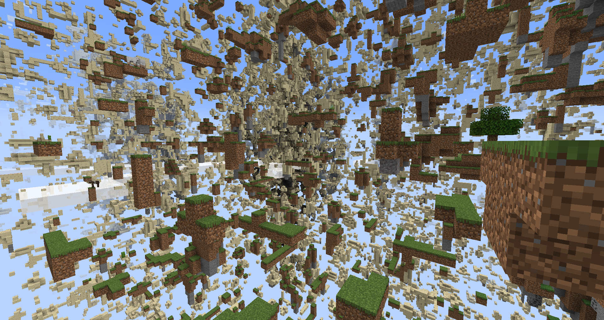 Insane Terrain Challenge (1.17 worldgen preset) Minecraft Map