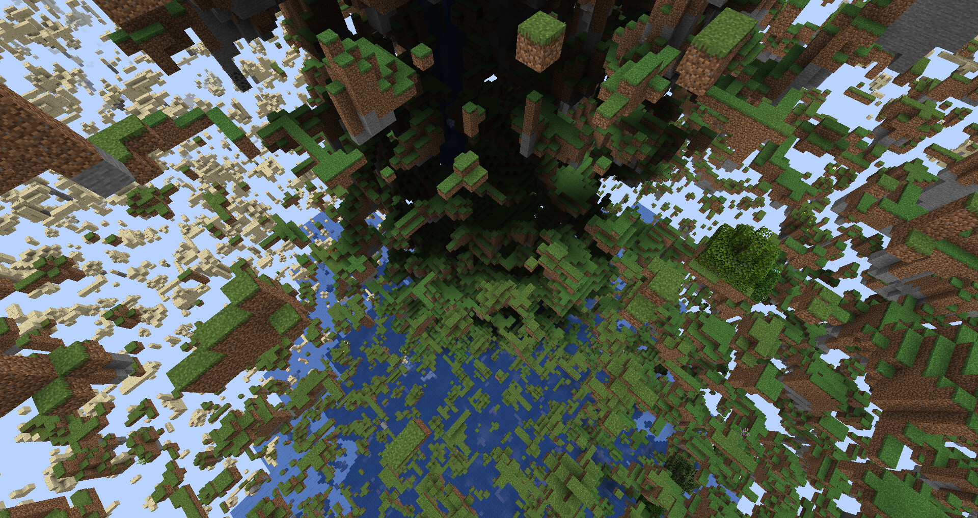 Insane Terrain Challenge (1.17 worldgen preset) Minecraft Map