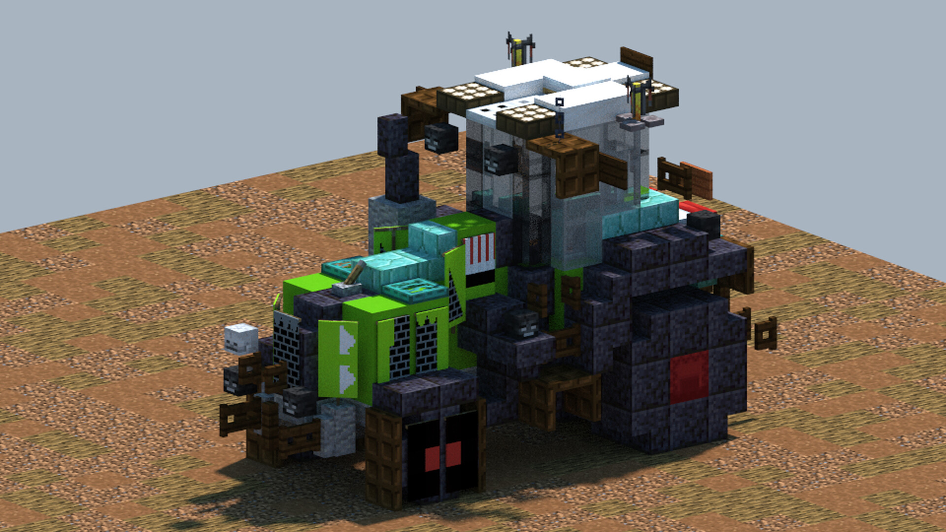 Claas AXION, Tractor [With Download] Minecraft Map