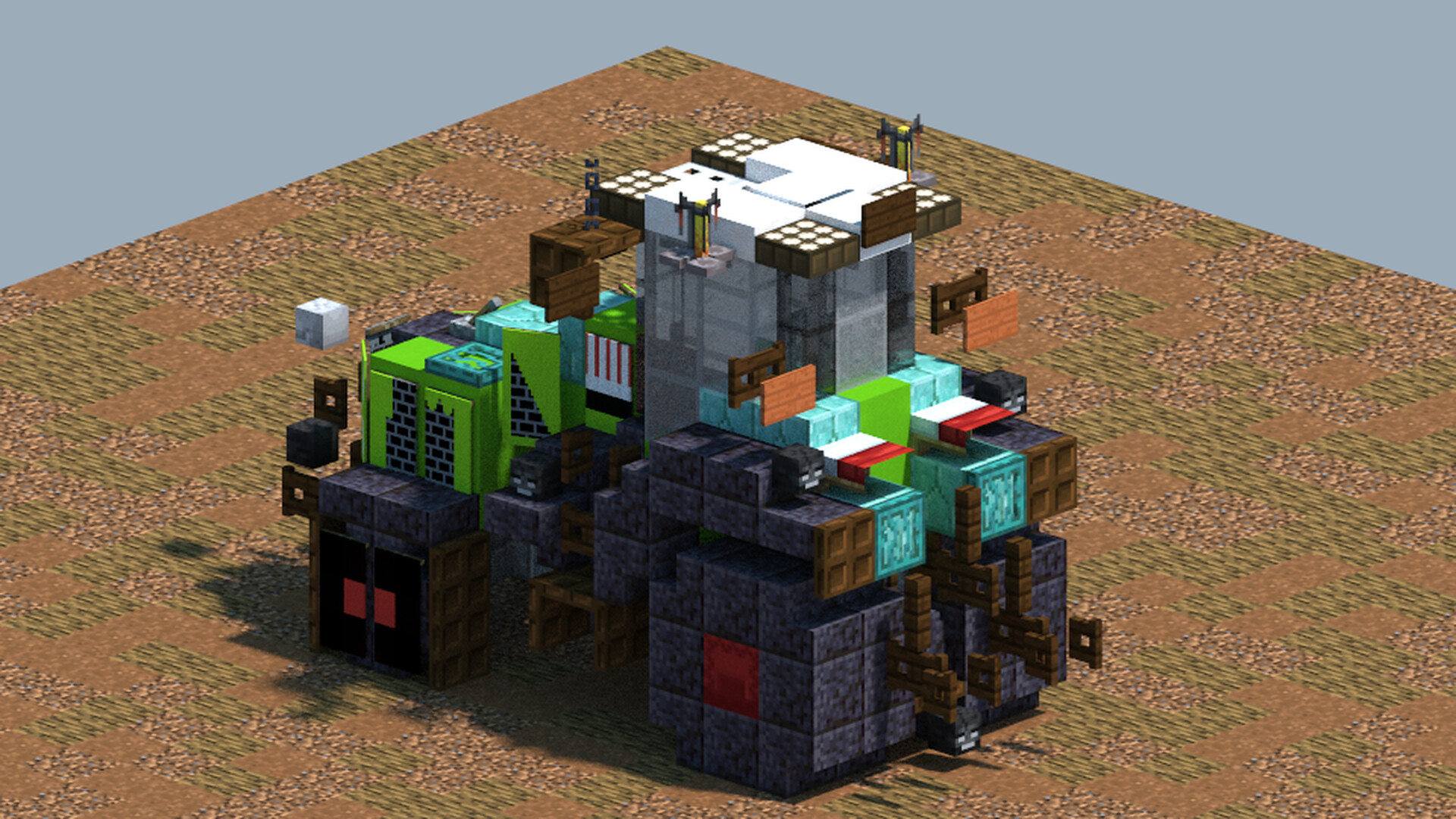 Claas AXION, Tractor [With Download] Minecraft Map