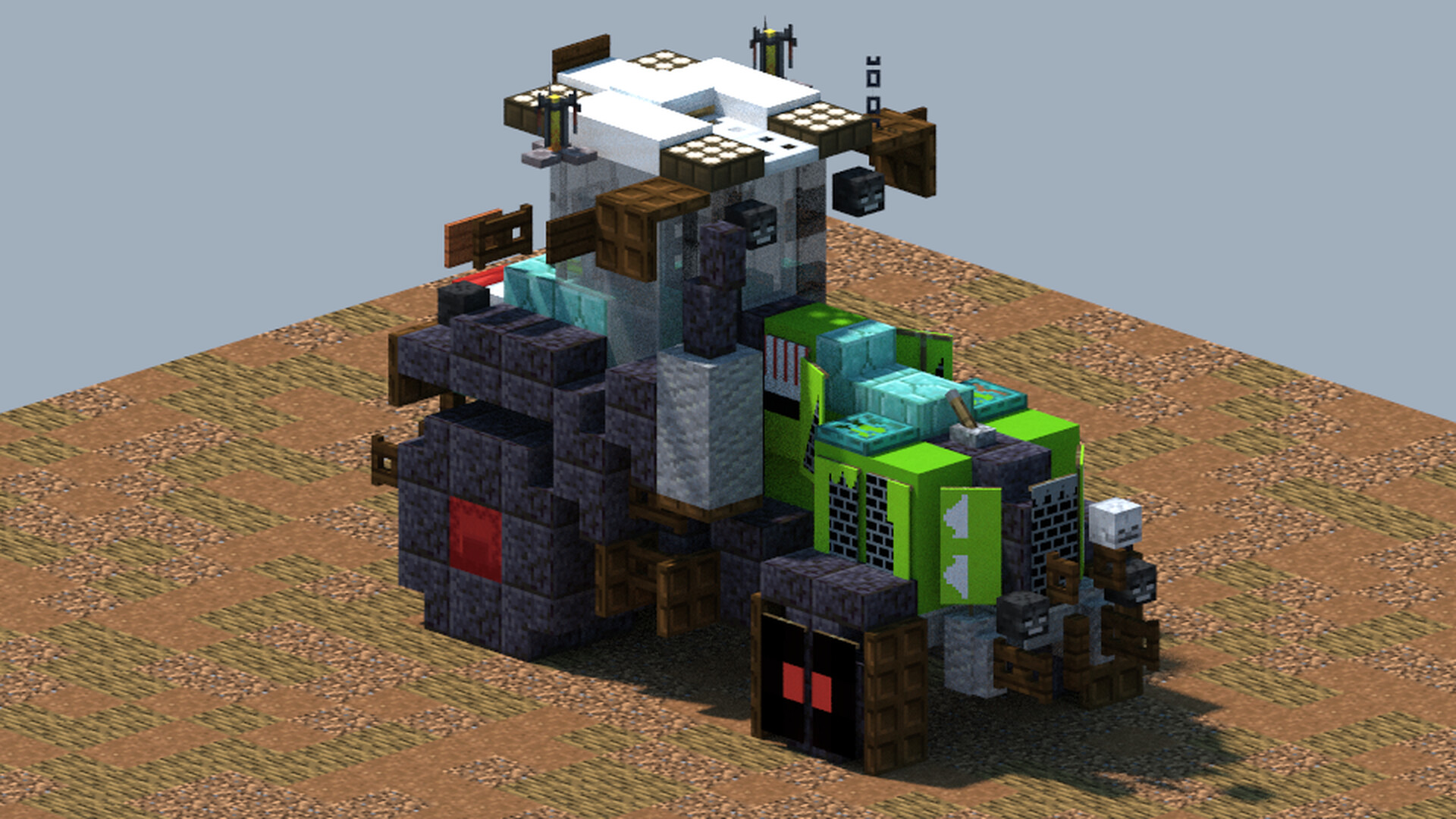 Claas AXION, Tractor [With Download] Minecraft Map