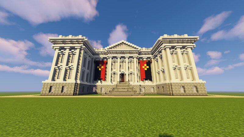 19th century Neo Classical Building Minecraft Map