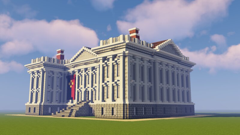 19th century Neo Classical Building Minecraft Map