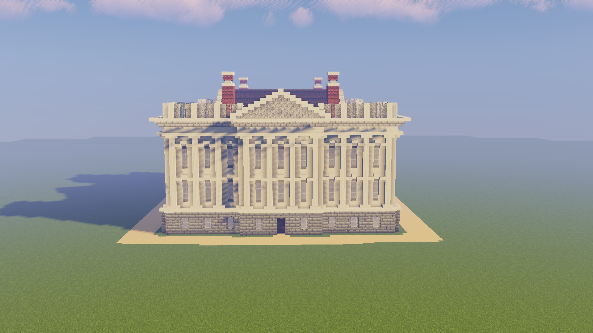 19th century Neo Classical Building Minecraft Map