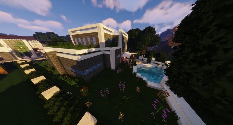 Modern House 3 Minecraft Map