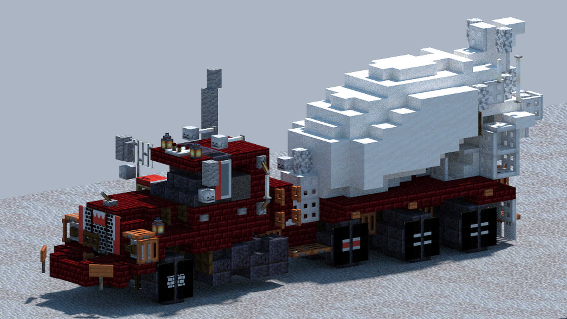 Mack DM690S, Cement Mixer [With Download] Minecraft Map