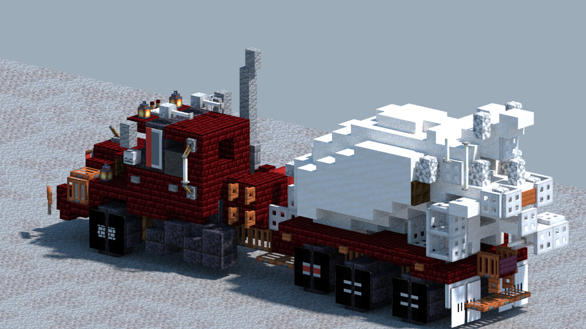 Mack DM690S, Cement Mixer [With Download] Minecraft Map