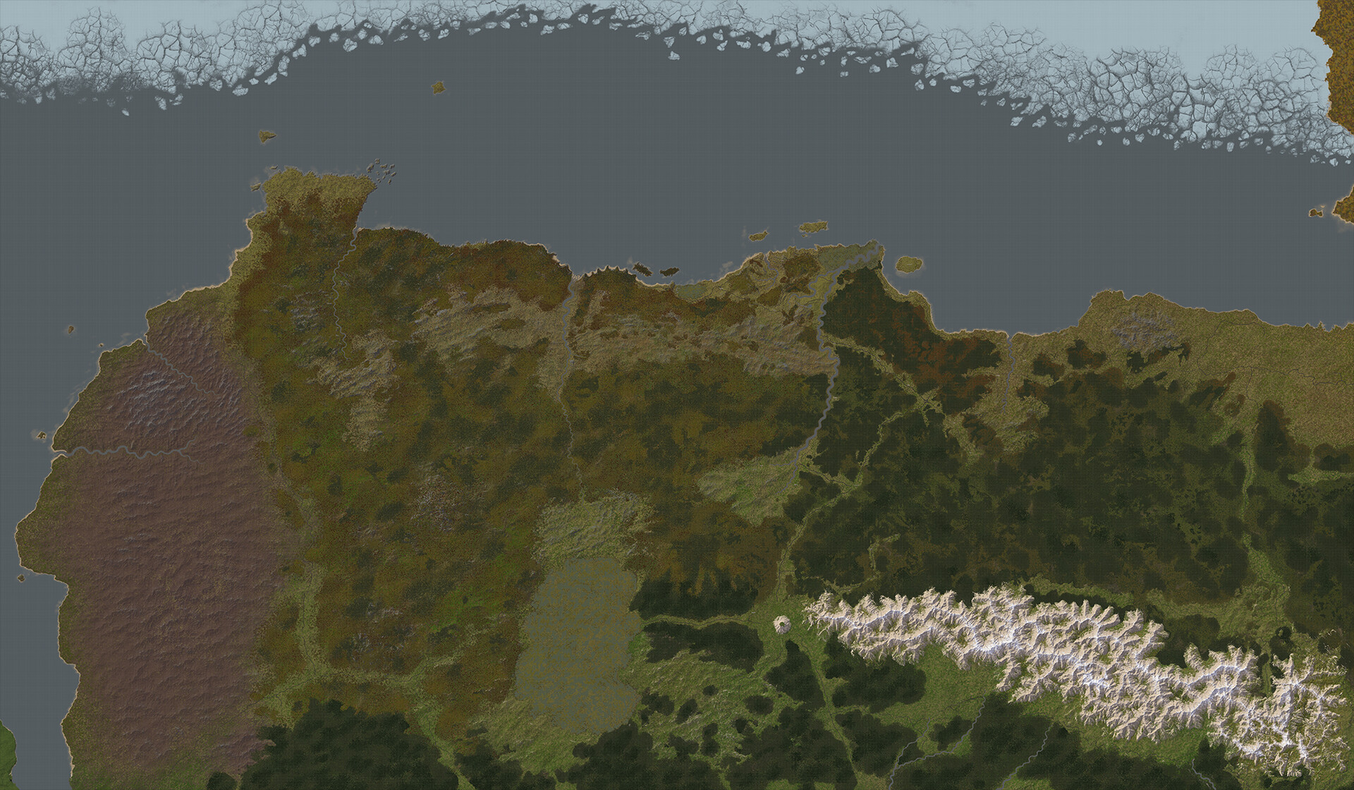 Warhammer: Nordland, Middenland, Ostland, Hochland and The Wasteland ...