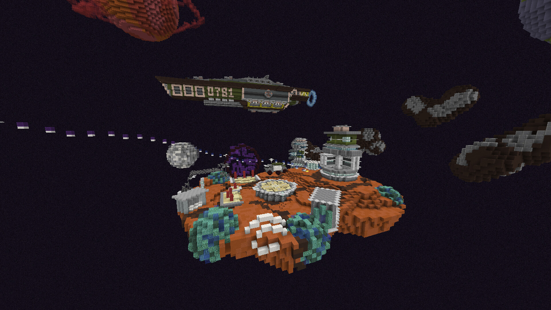 ⭐ Spawn Bedwars SpaceRecup ⭐ Minecraft Map