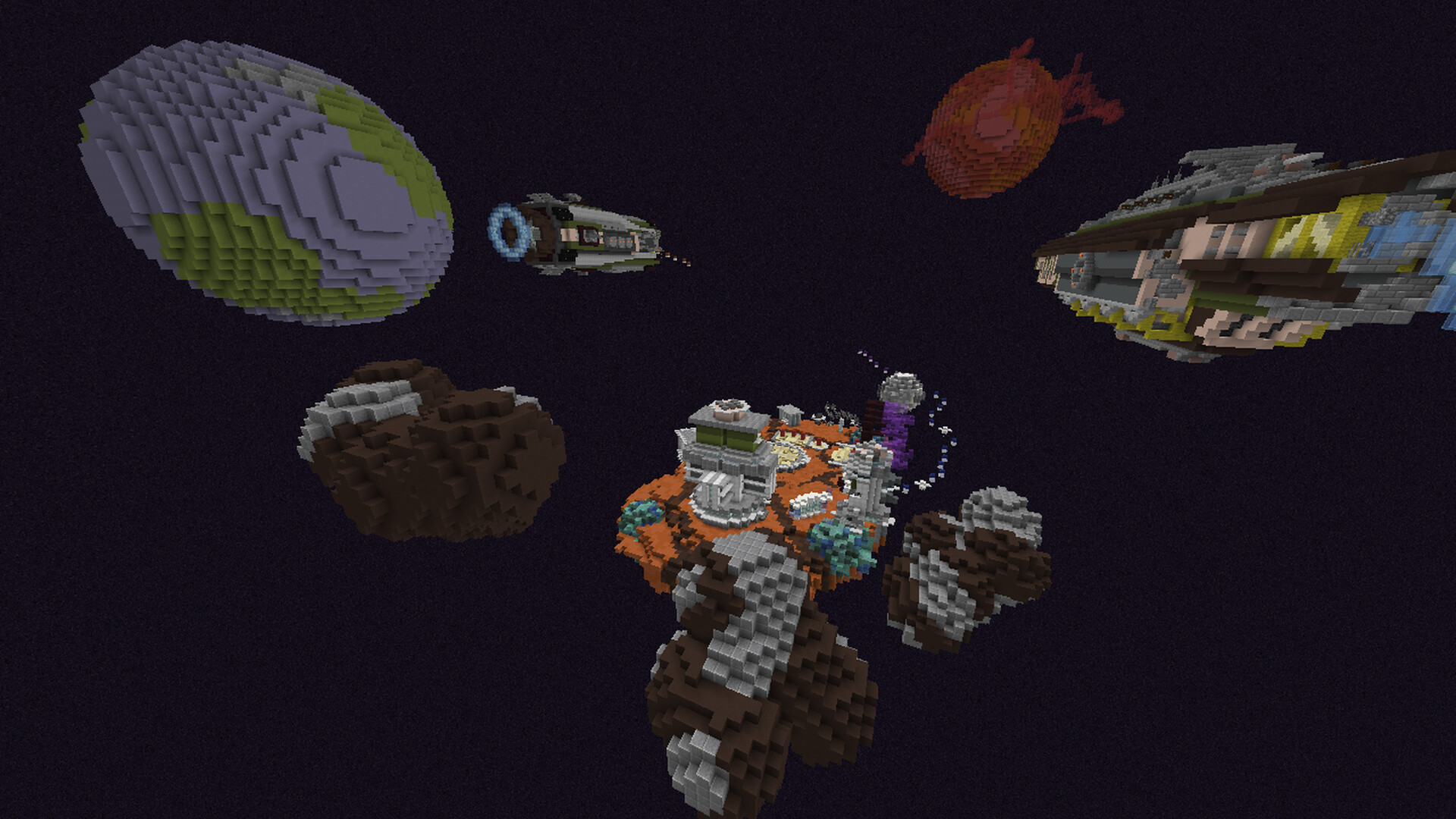 ⭐ Spawn Bedwars SpaceRecup ⭐ Minecraft Map