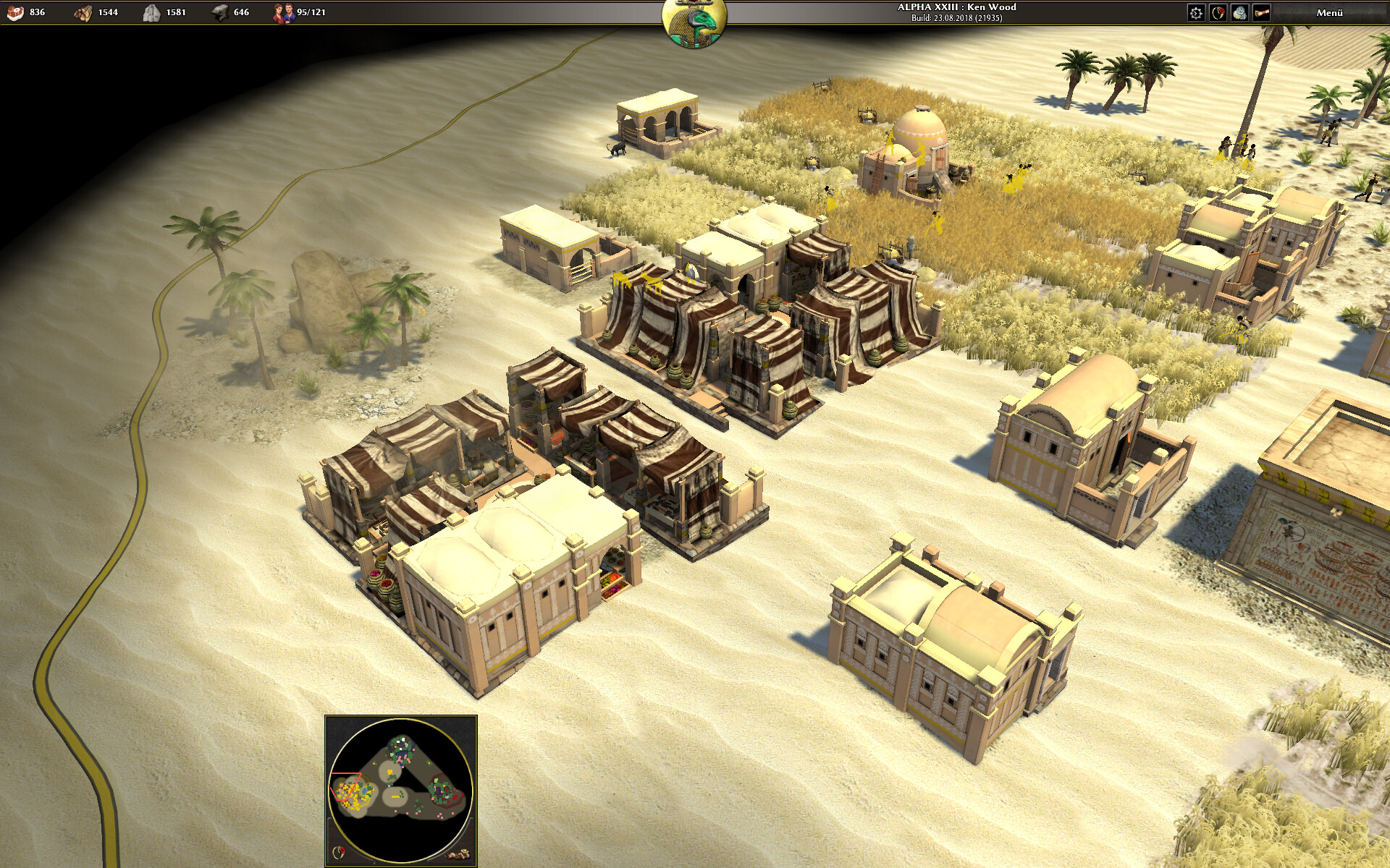 0AD - Kushite Market Place Minecraft Map