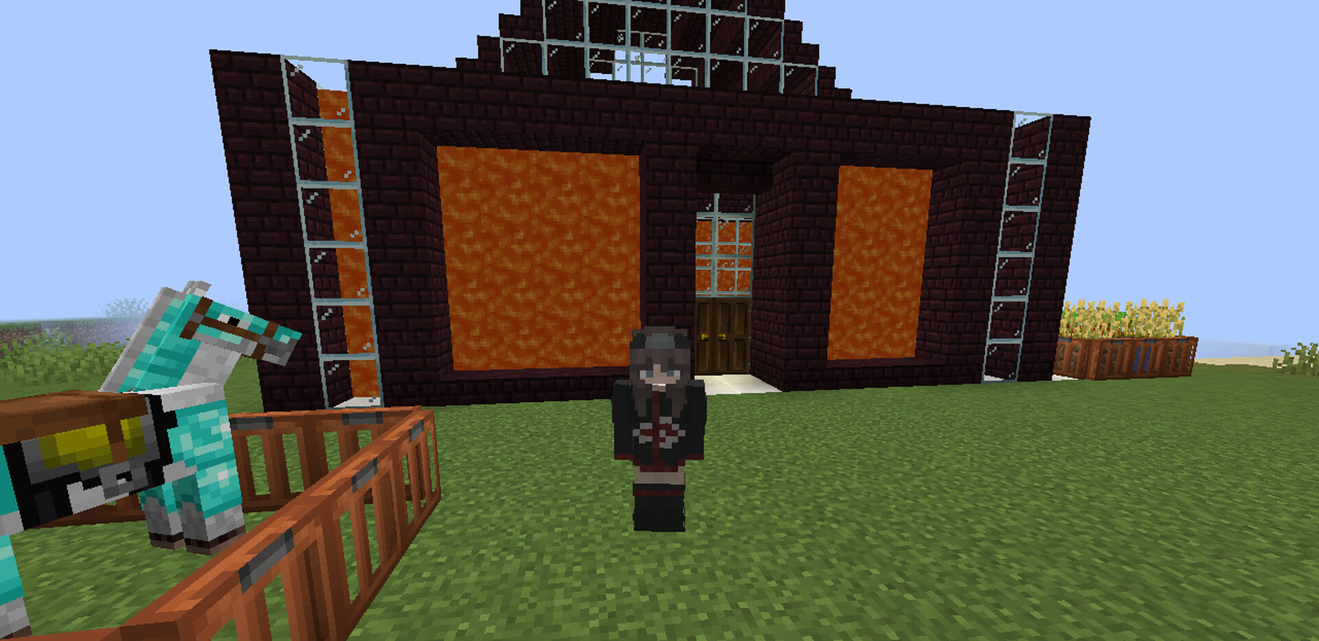 Lava House Minecraft Map