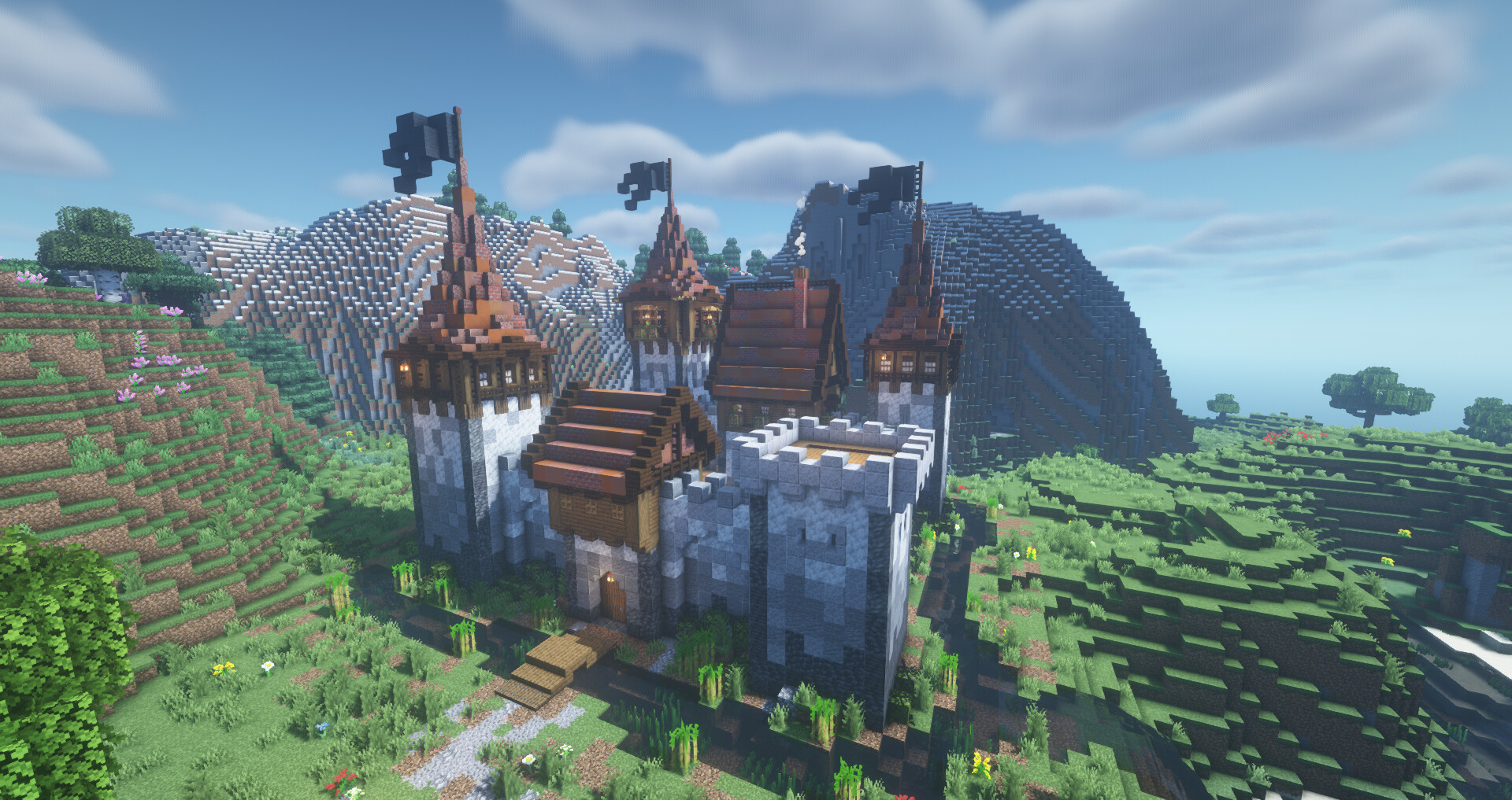 Small Medieval Castle Minecraft Map