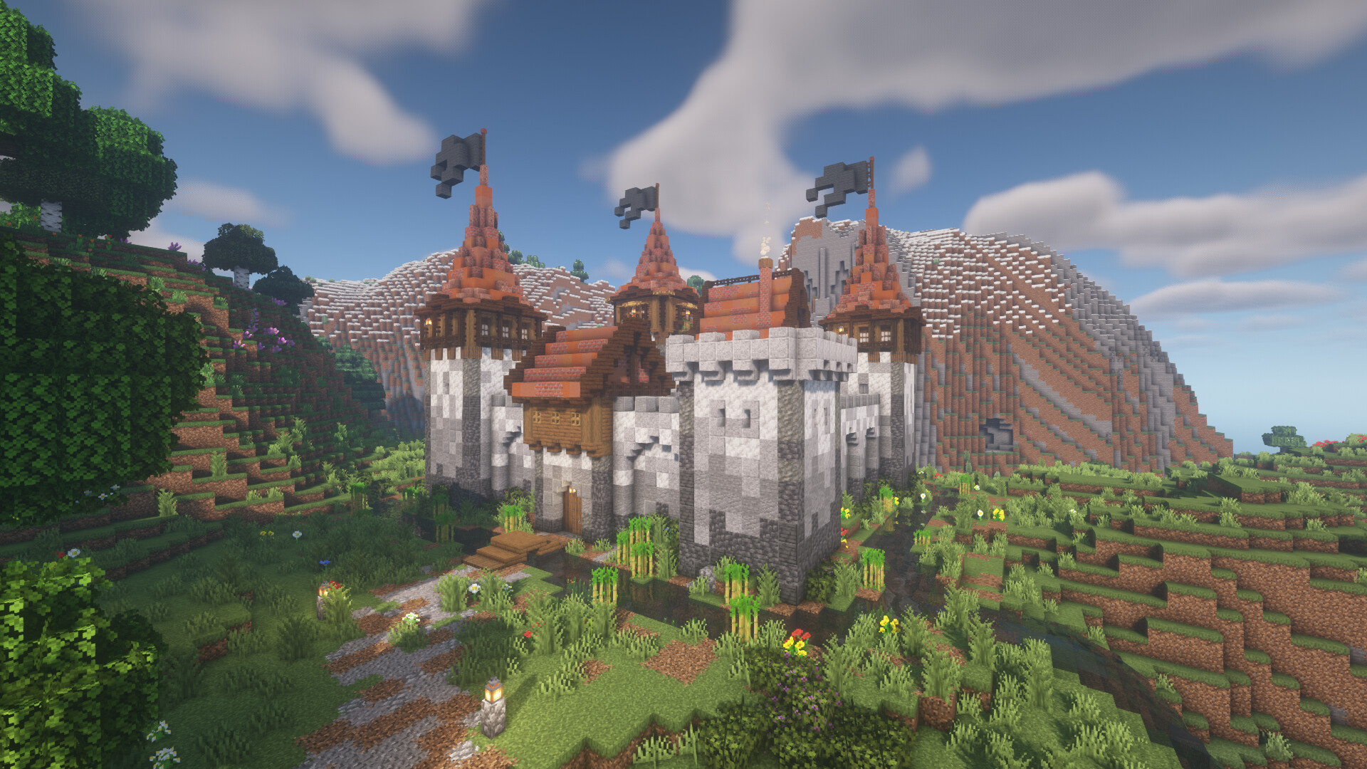 Small Medieval Castle Minecraft Map