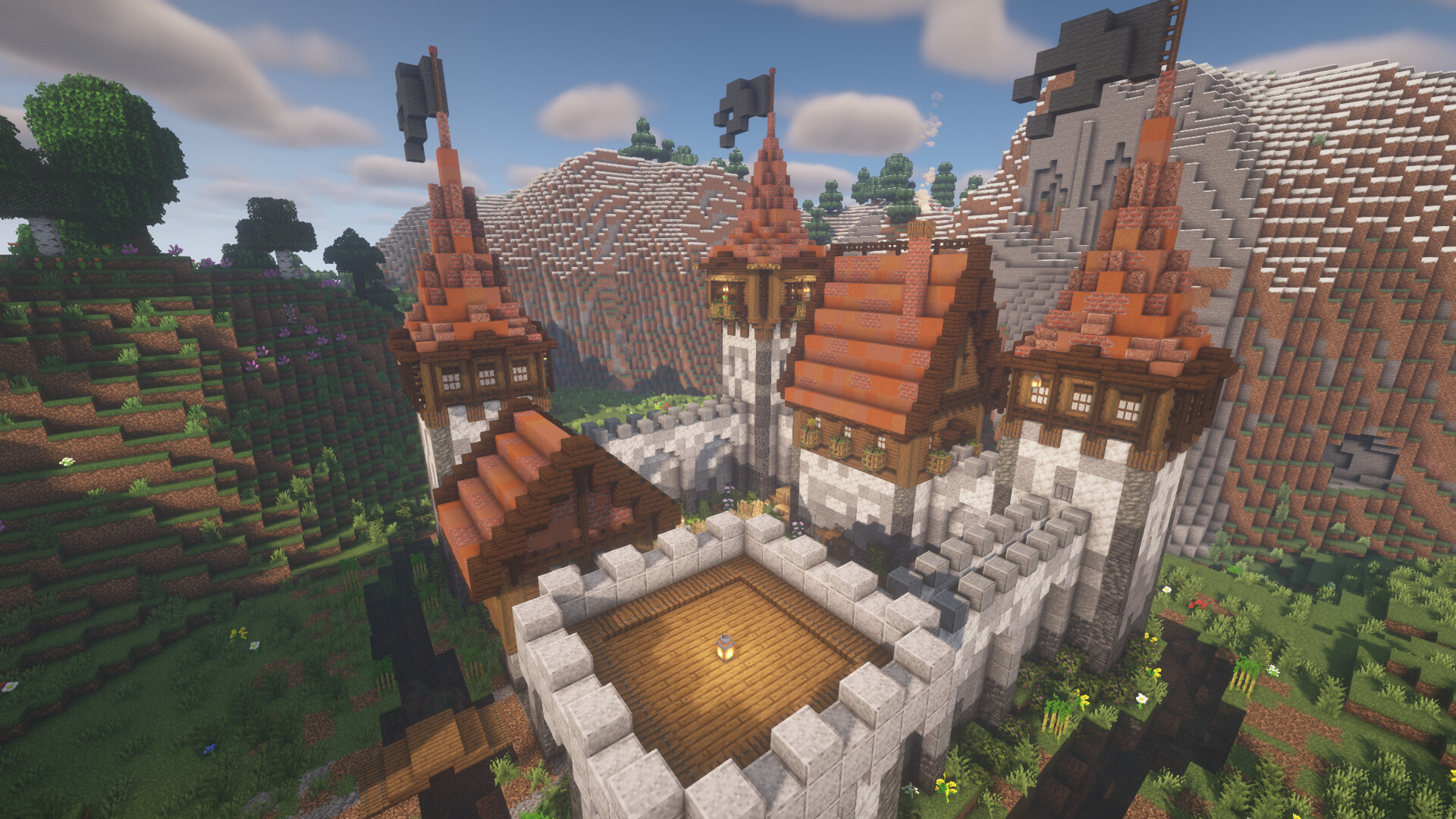 Small Medieval Castle Minecraft Map
