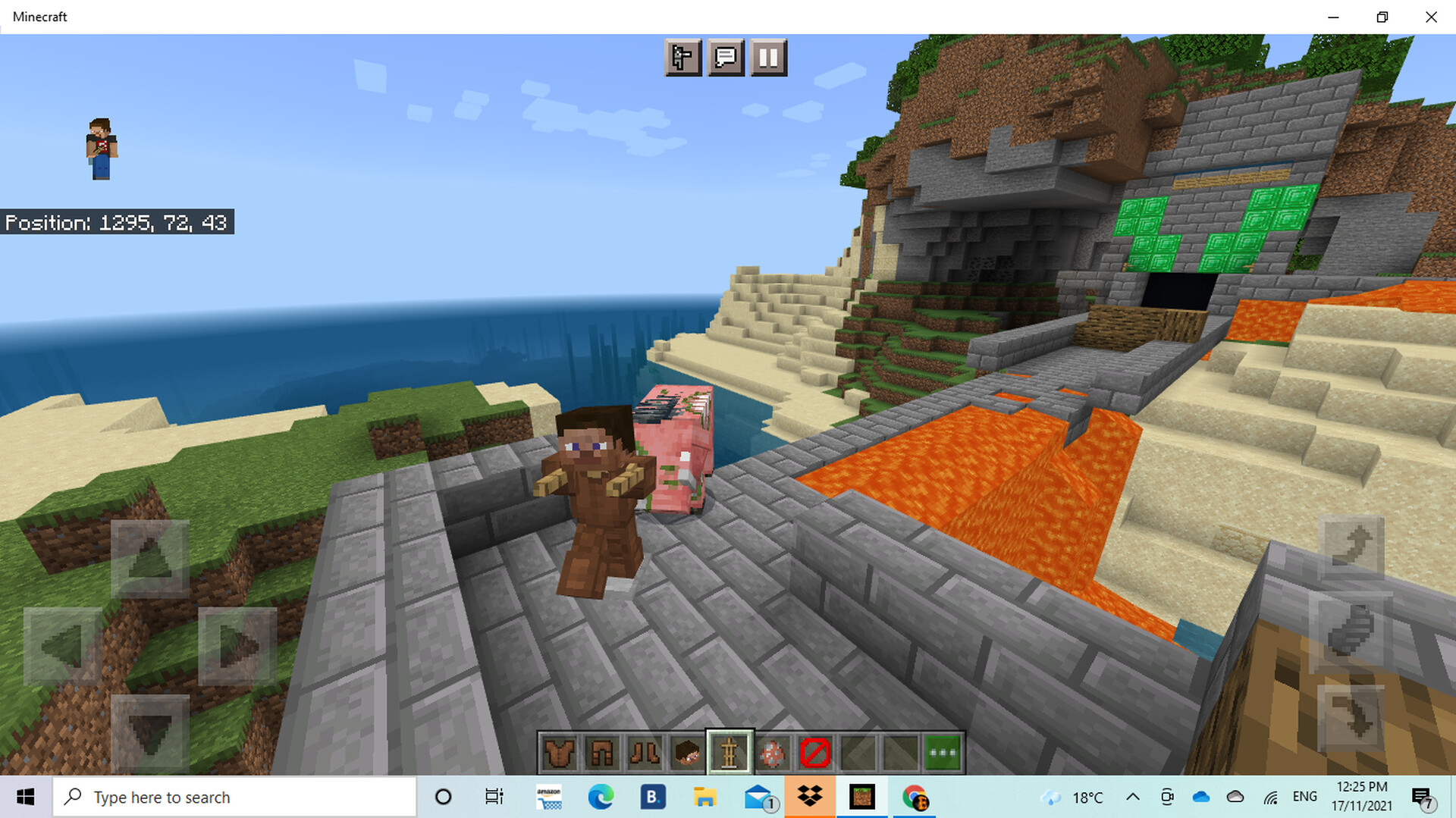 TEMPLE RUN IN MINECRAFT Minecraft Map