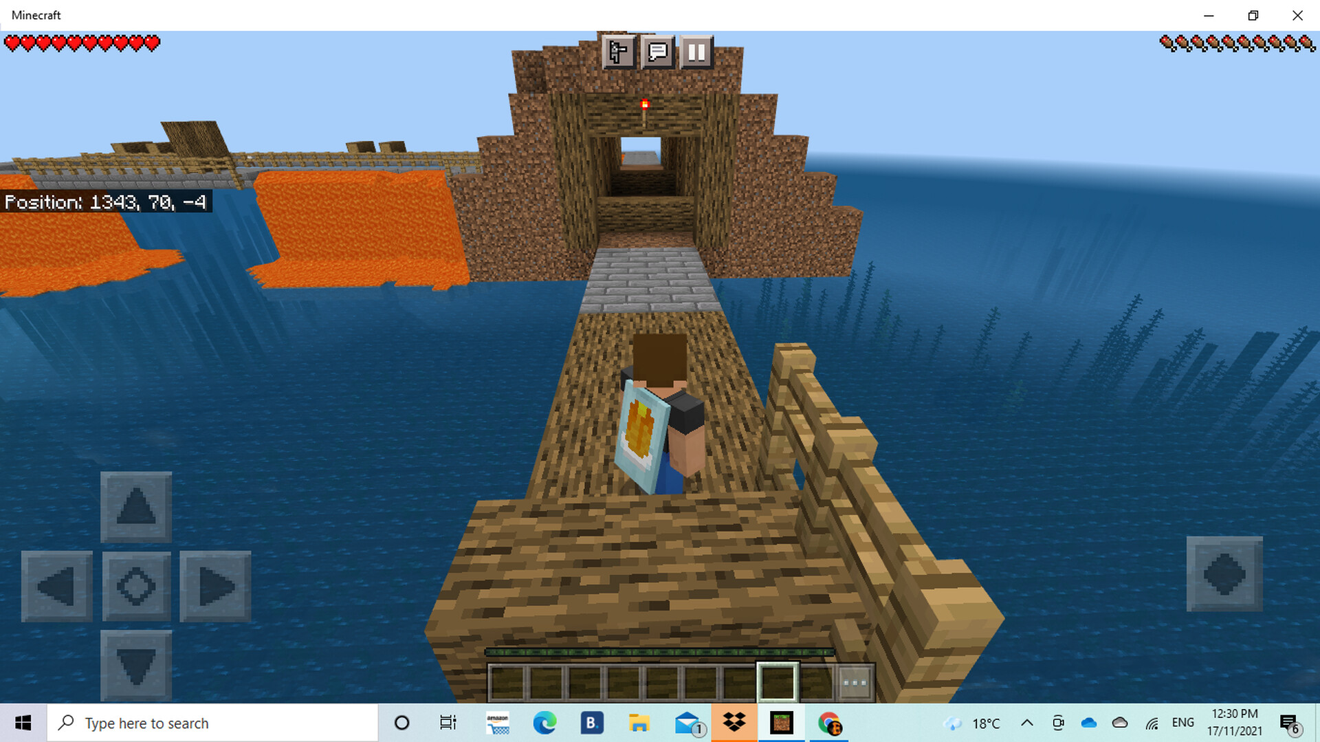 TEMPLE RUN IN MINECRAFT Minecraft Map