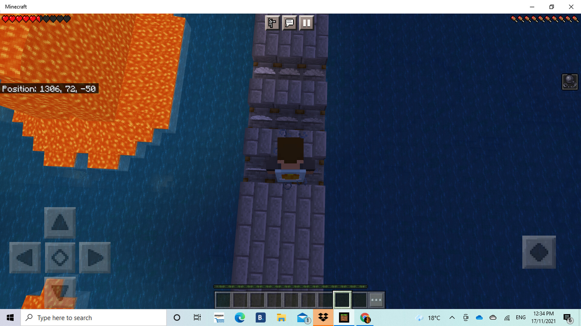 TEMPLE RUN IN MINECRAFT Minecraft Map