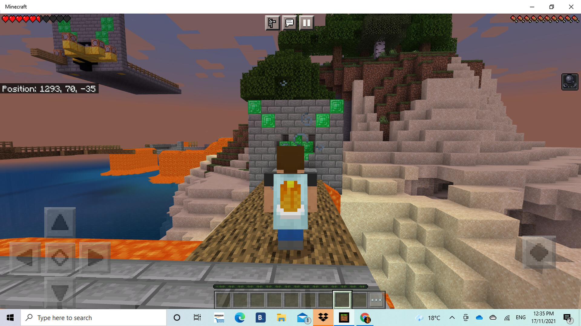 TEMPLE RUN IN MINECRAFT Minecraft Map