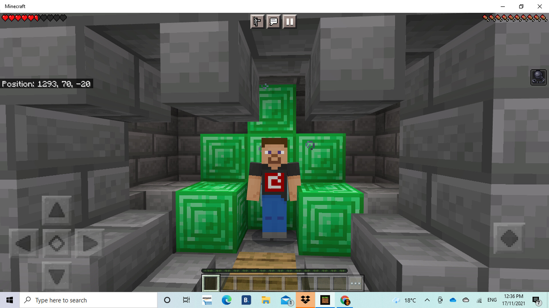 TEMPLE RUN IN MINECRAFT Minecraft Map