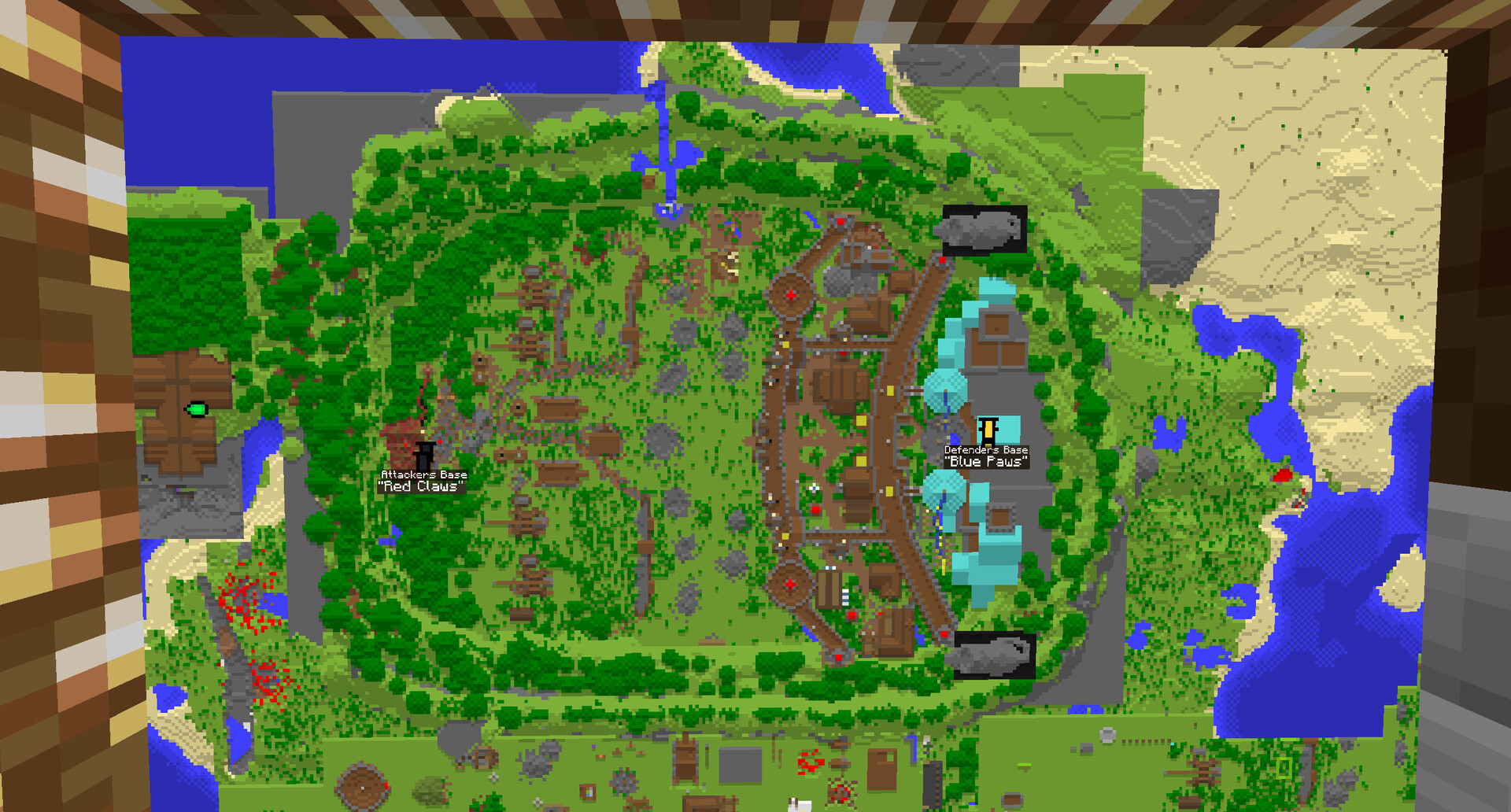 Castle Siege (PVP MAP 1.16.5) Minecraft Map