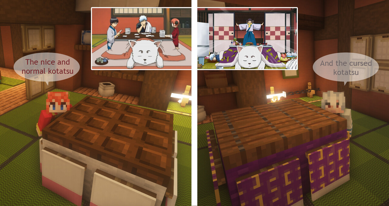 Yorozuya Gin-chan and Snack Otose - Gintama Minecraft Map