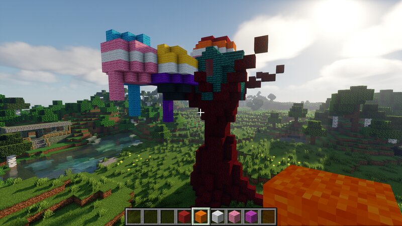 Pride Flag Tree 🏳️‍🌈 Minecraft Map