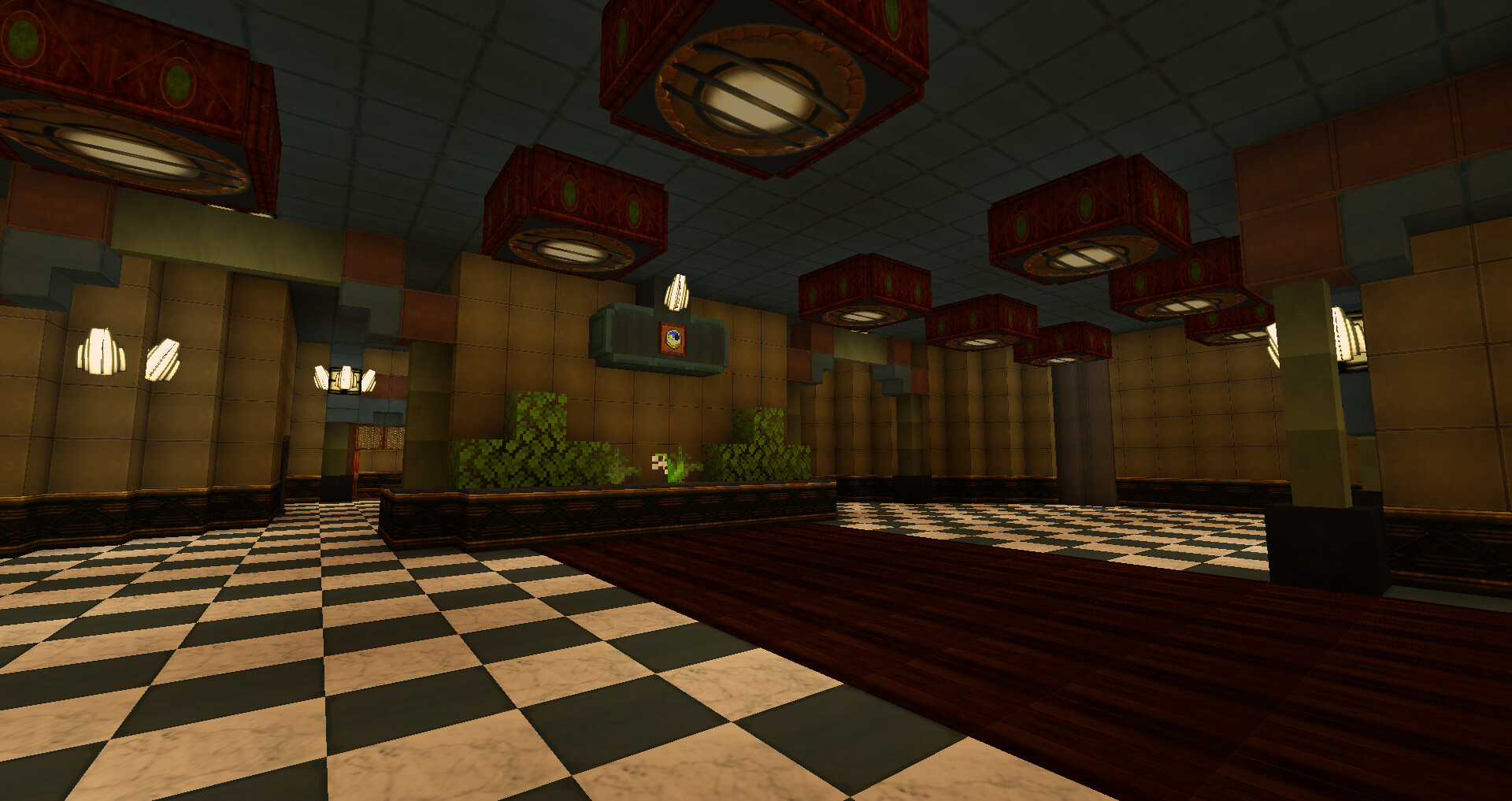 bioshock medical pavilion: part of the north atlantic project Minecraft Map