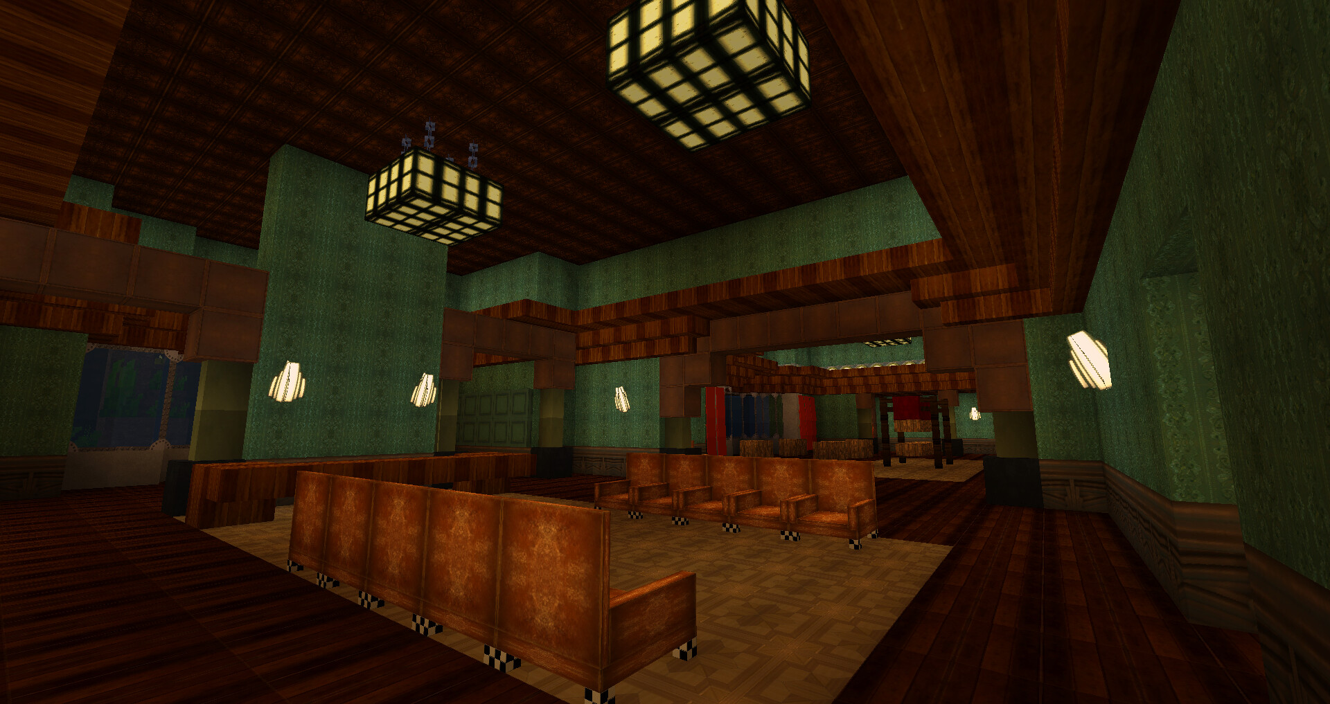 bioshock medical pavilion: part of the north atlantic project Minecraft Map