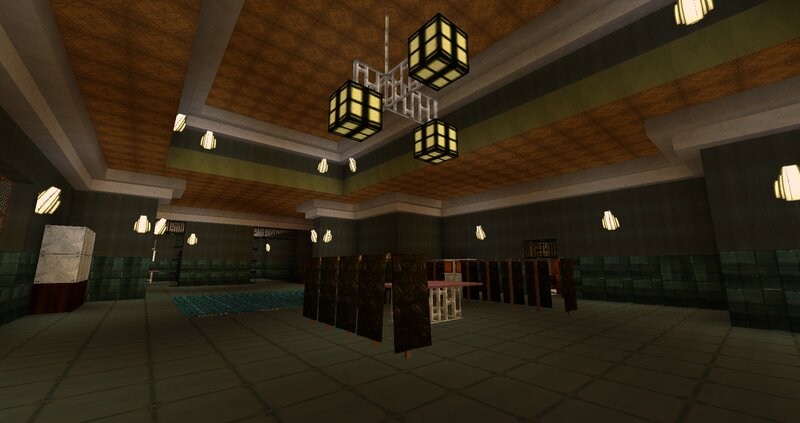 bioshock medical pavilion: part of the north atlantic project Minecraft Map