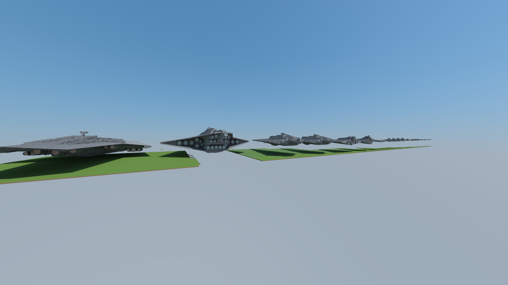 Imperial Fleet Collection 1/10th scale Minecraft Map