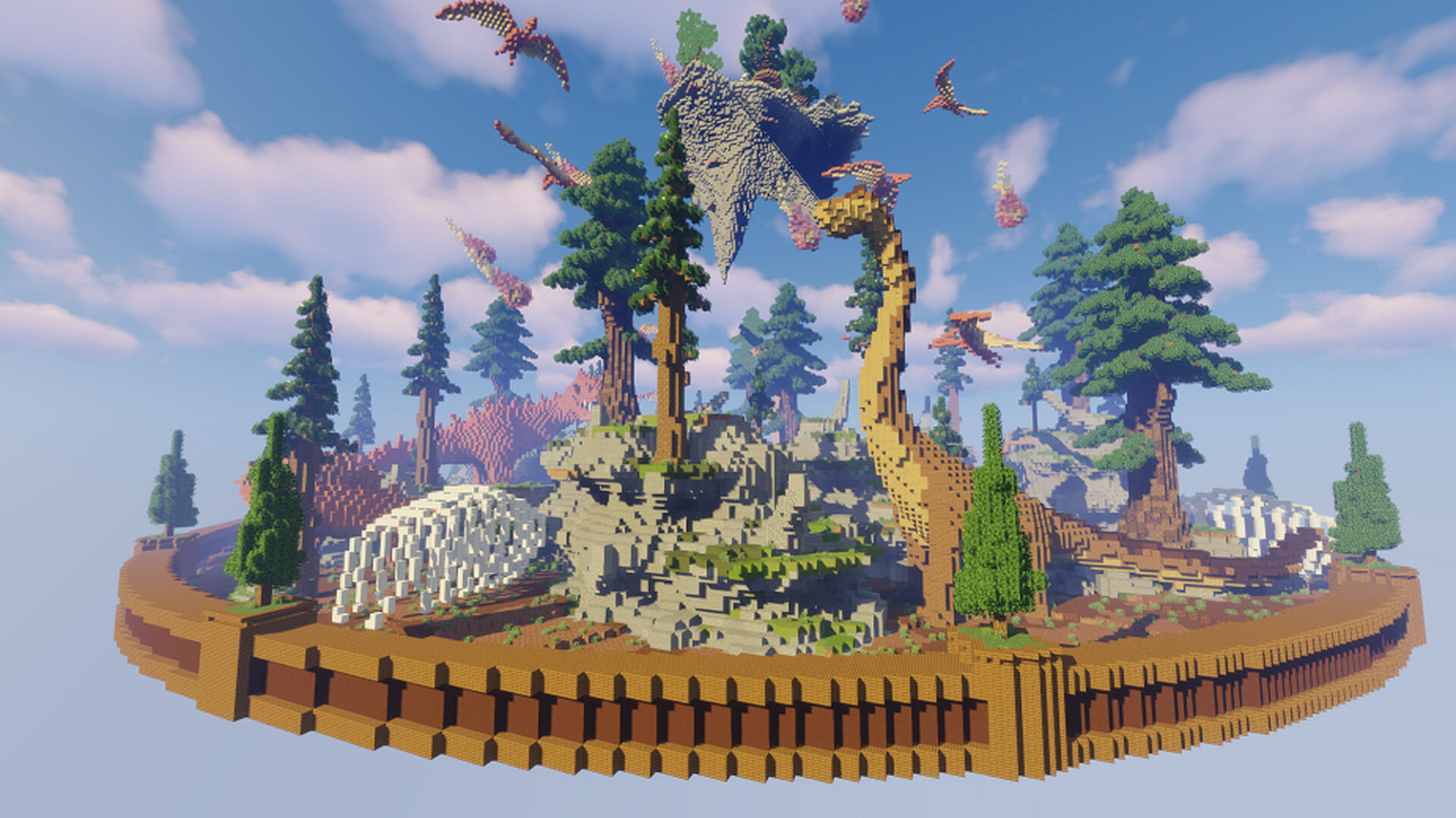 KitPvP Dinosaur PvP Arena Minecraft Map
