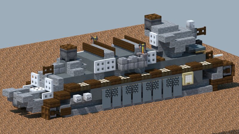 Char 2C Super Heavy Tank [With Download] Minecraft Map