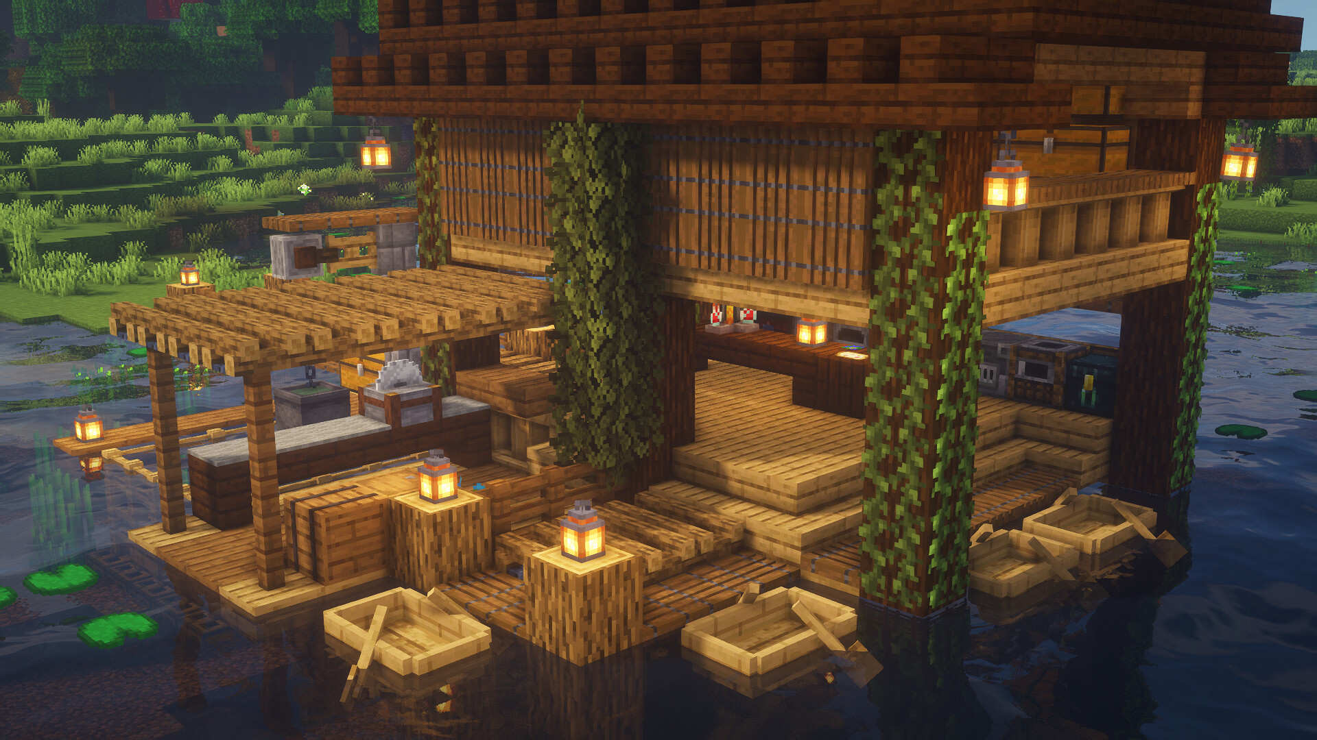 Lake House Minecraft Map