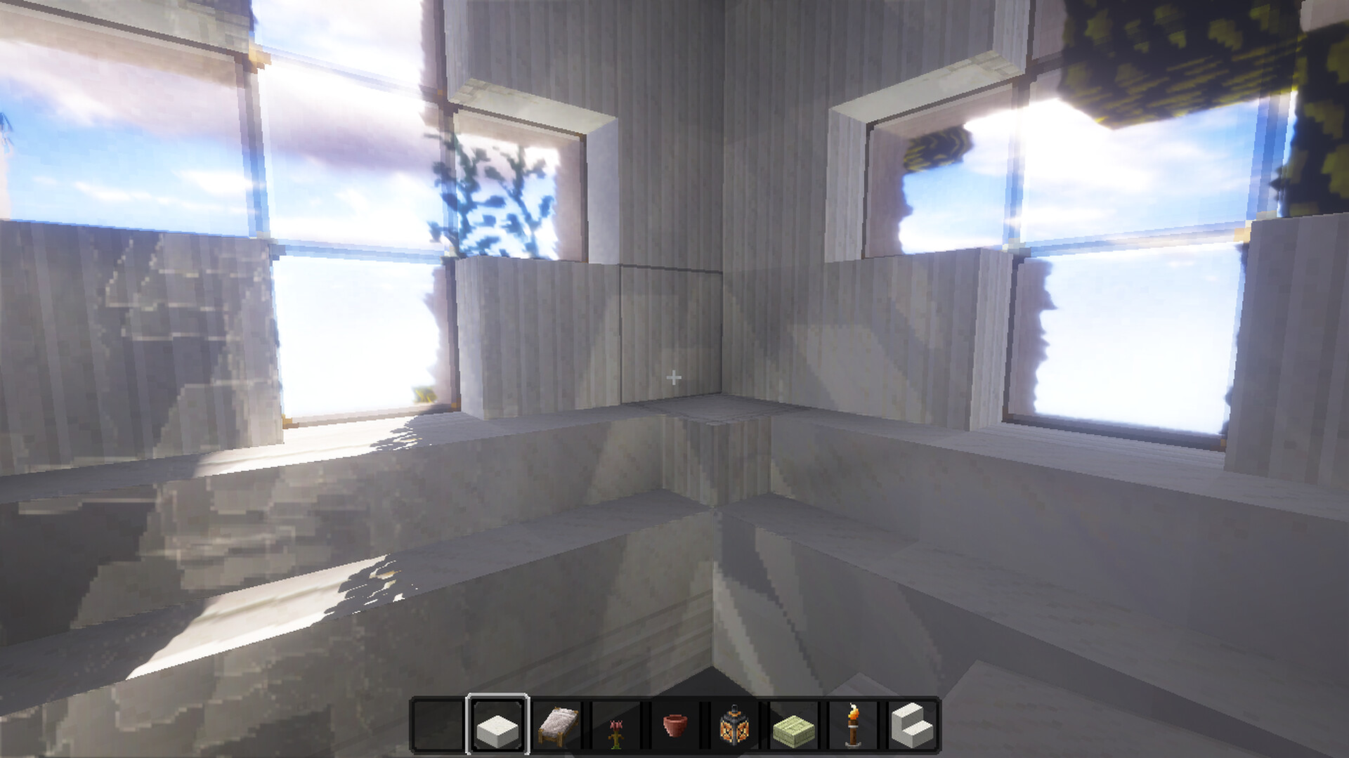 survival map project: 1-cloud village Minecraft Map