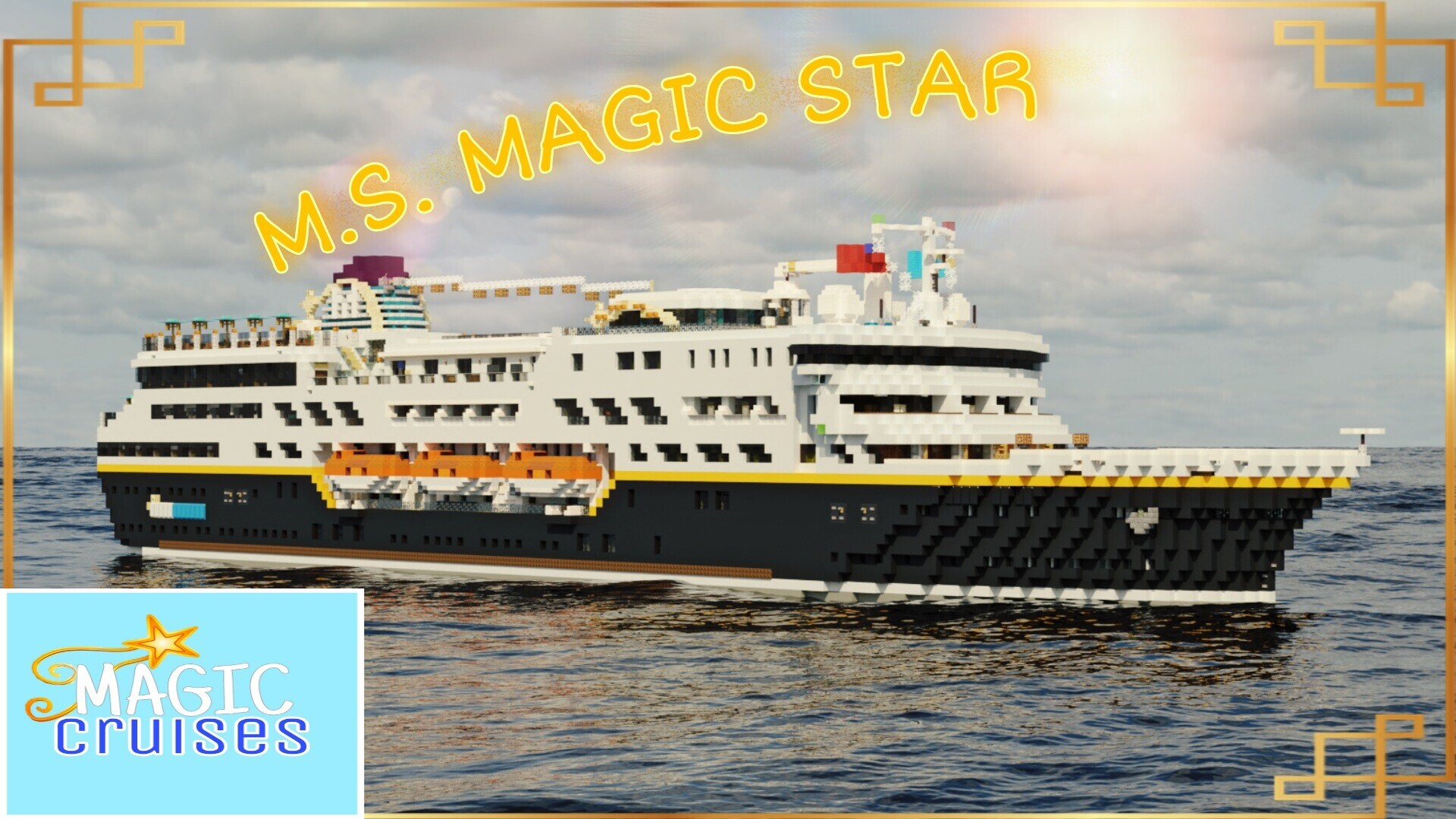 M.S. MAGIC STAR- Remastered Update 2021 [FULL INTERIOR] Minecraft Map
