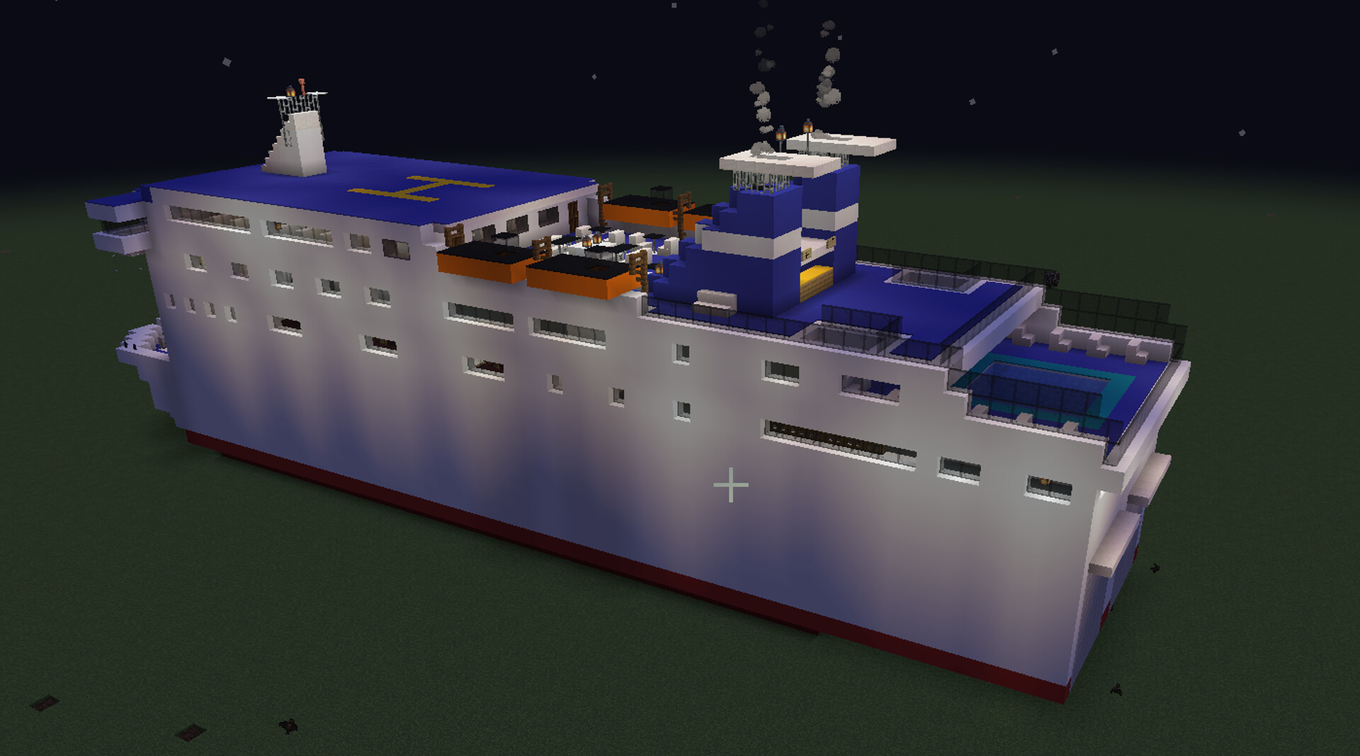 Ultra Compact Car Ferry Minecraft Map