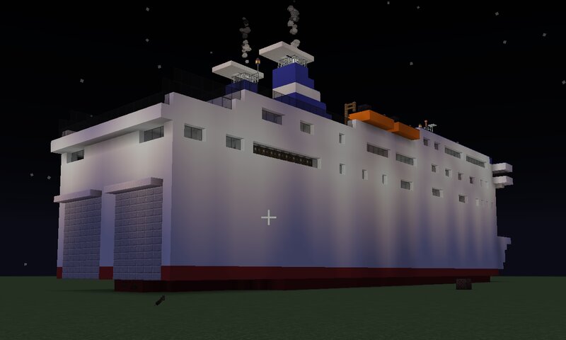 Ultra Compact Car Ferry Minecraft Map