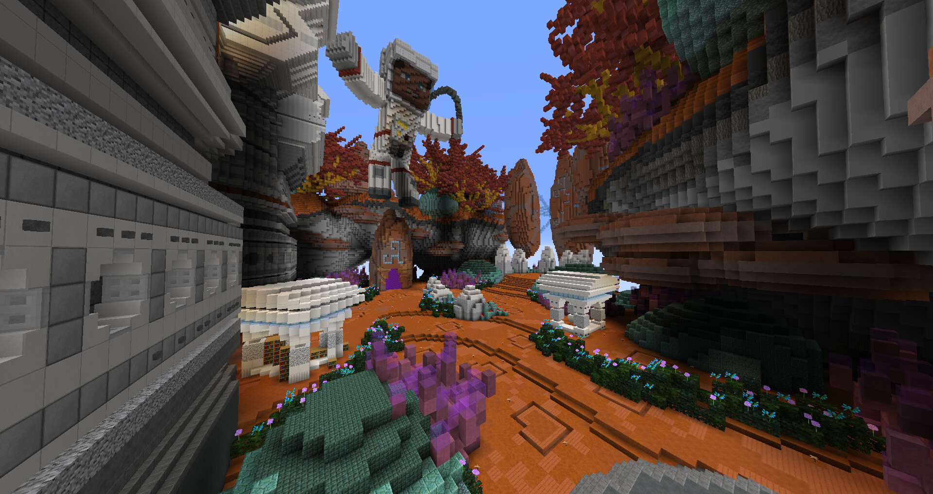 Space Base Minecraft Map