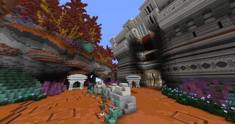 Space Base Minecraft Map