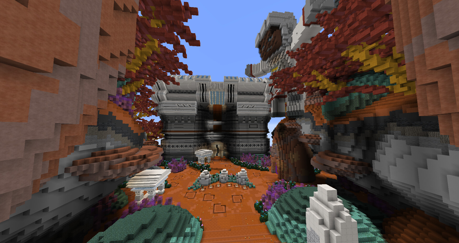 Space Base Minecraft Map