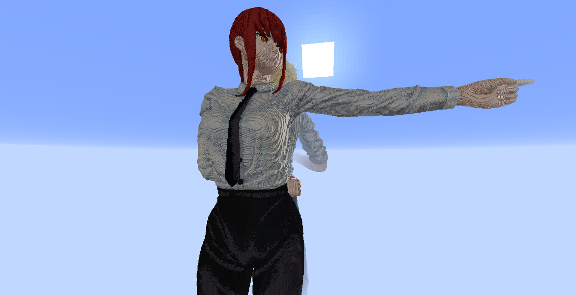 Chainsaw Man - Makima and Denji Minecraft Map