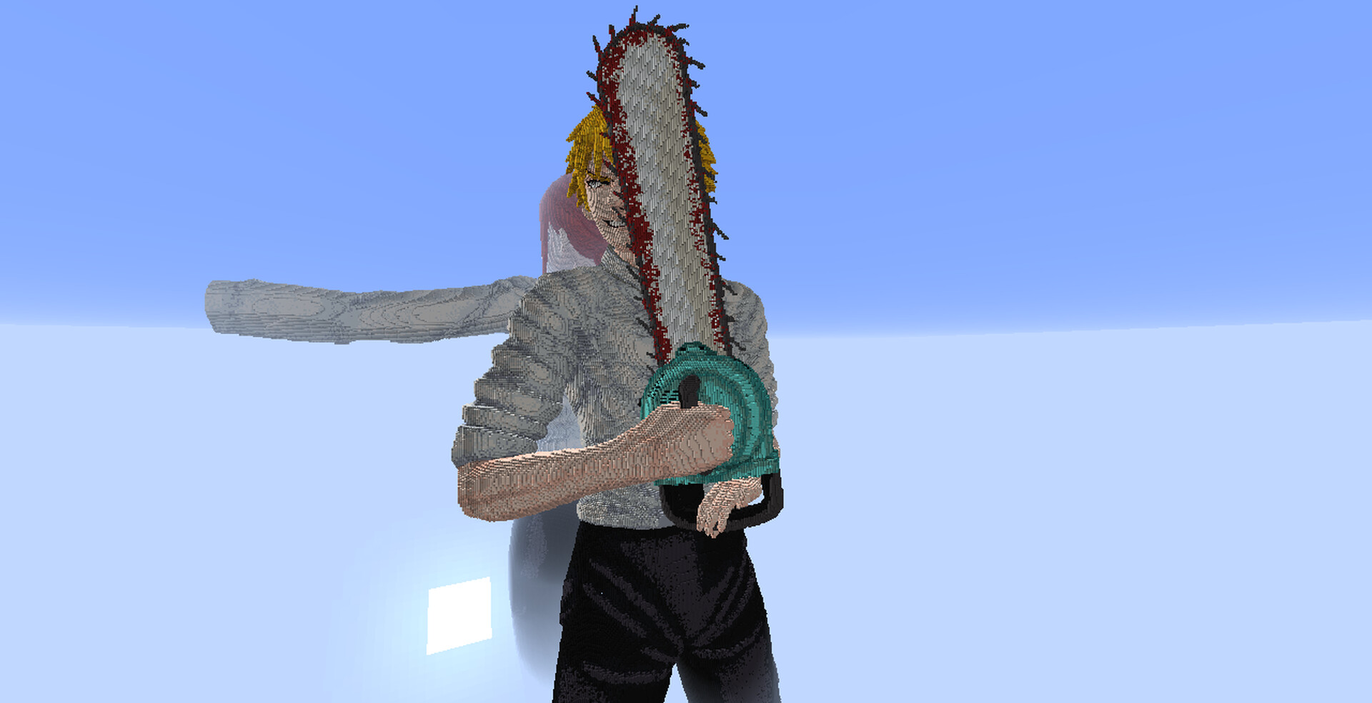 Chainsaw Man - Makima and Denji Minecraft Map