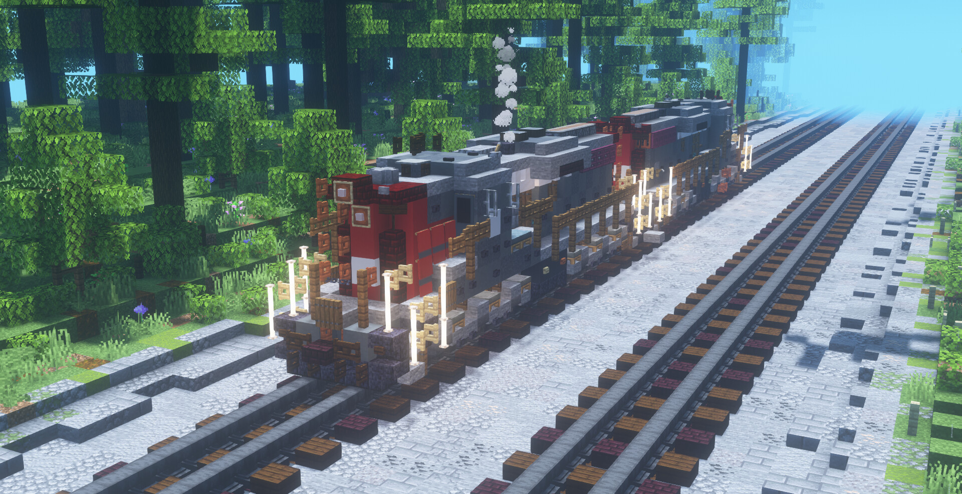 Southern Pacific EMD SD9 Minecraft Map