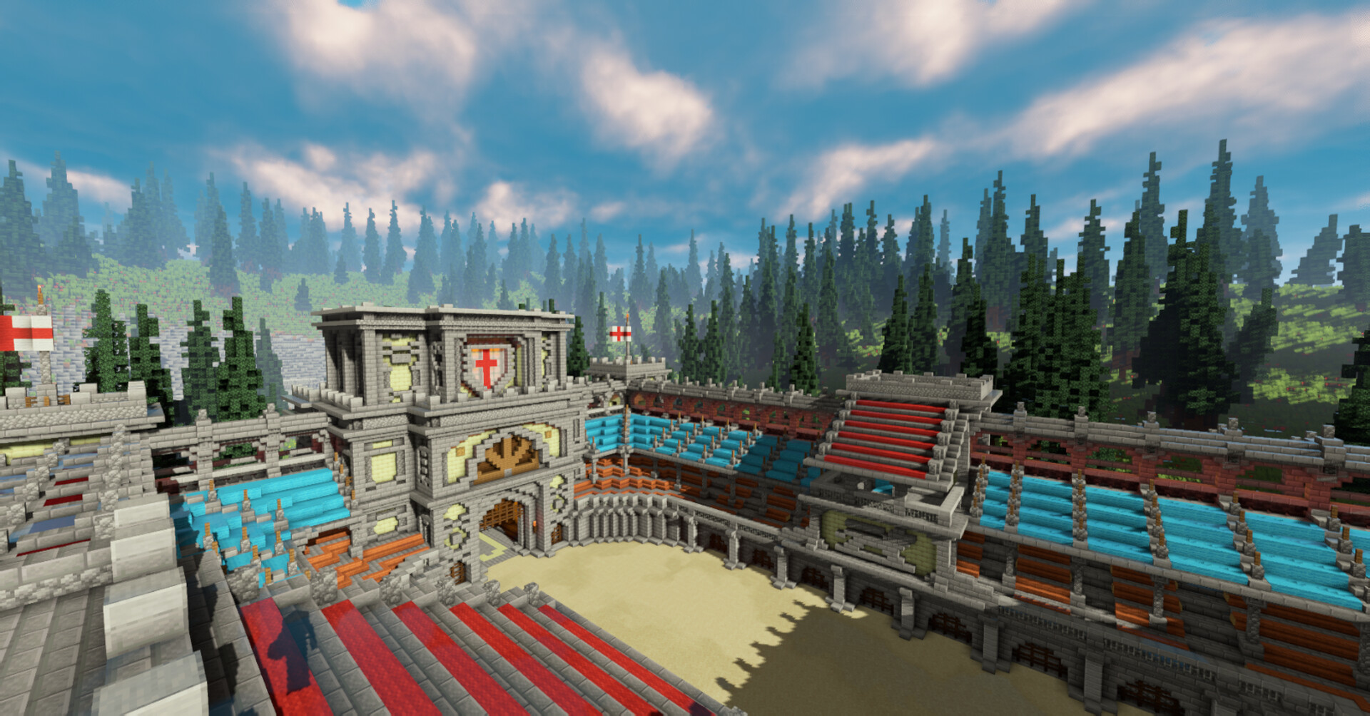 Mob Kampfarena + (Bedrock Download) Minecraft Map