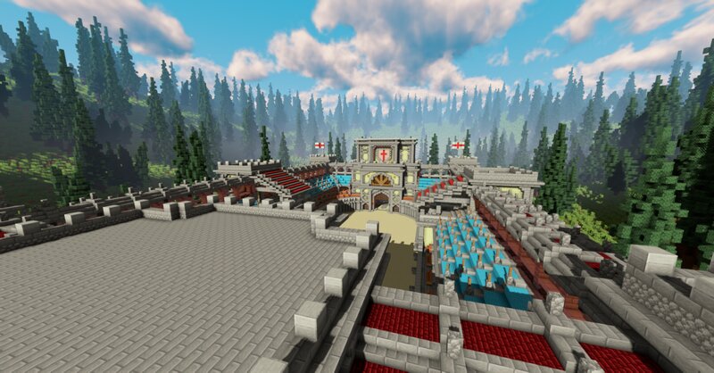 Mob Kampfarena + (Bedrock Download) Minecraft Map