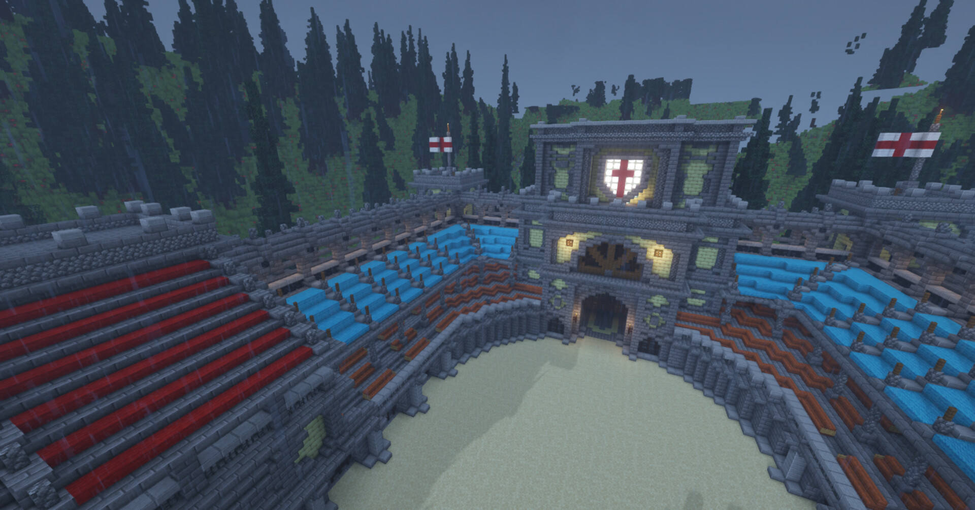 Mob Kampfarena + (Bedrock Download) Minecraft Map